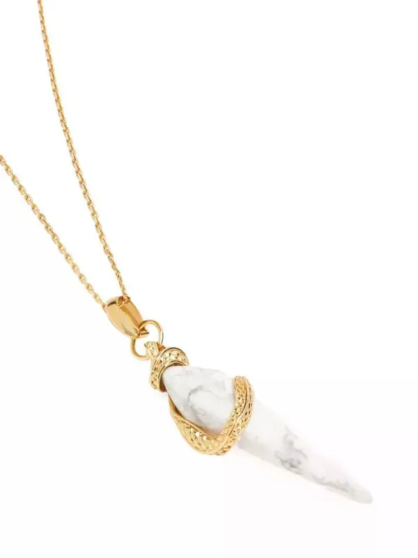 Roberto Cavalli Fang-pendant Necklace