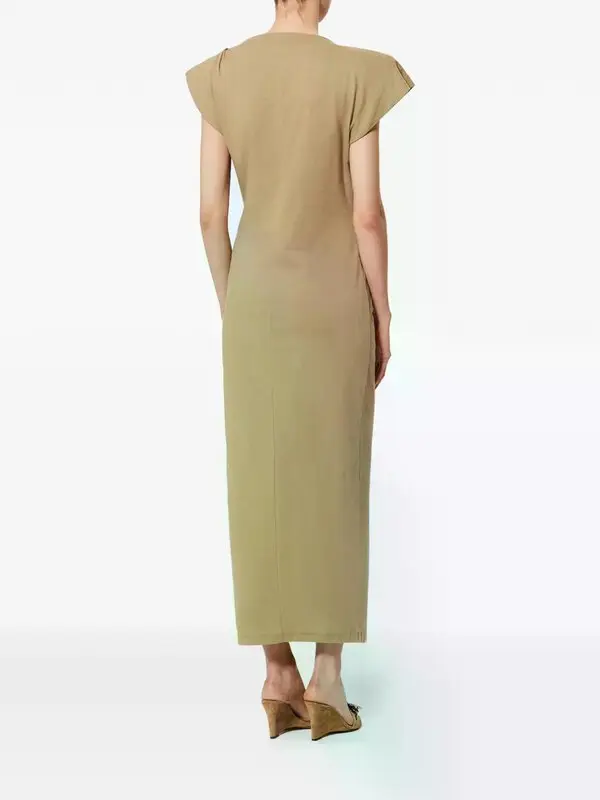 Isabel Marant Étoile Nadela Draped Maxi Dress - Neutrals