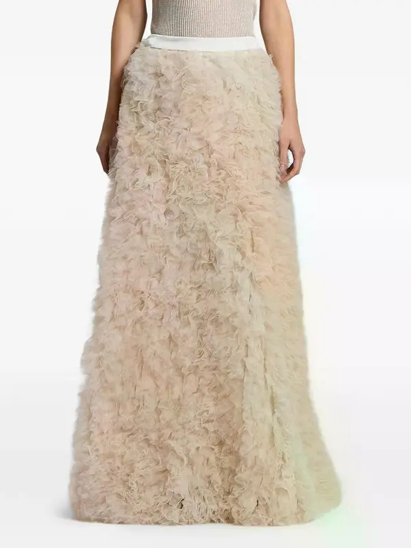 Peserico Ruffled Maxi Skirt