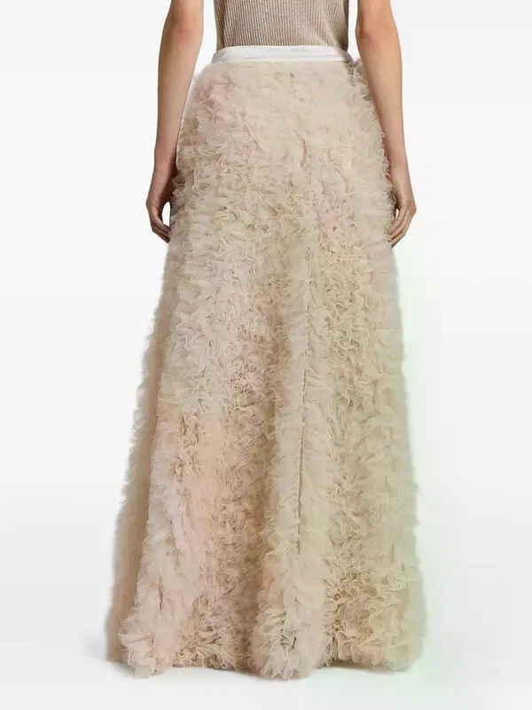 Peserico Ruffled Maxi Skirt