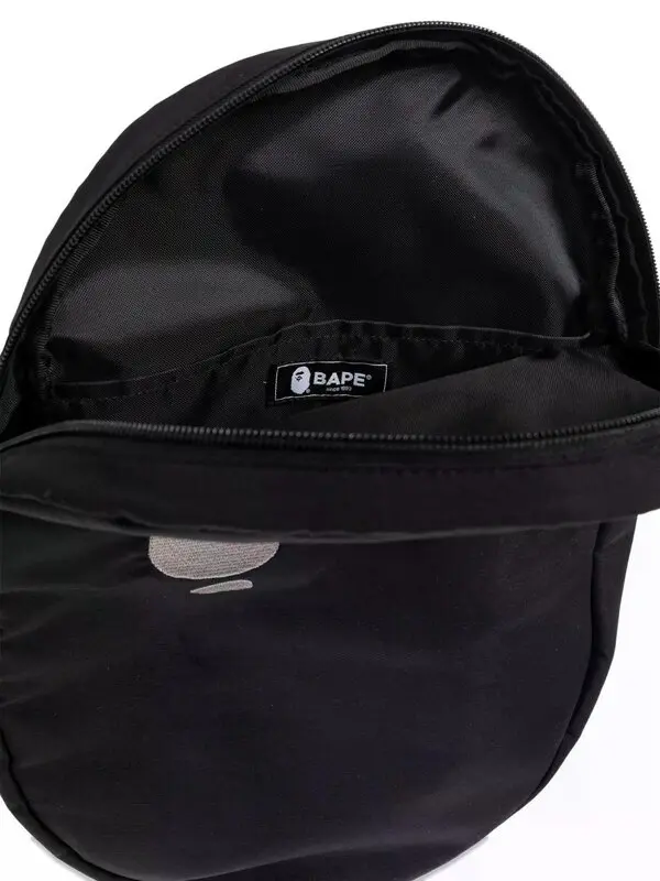 A BATHING APE Big Ape Head Shoulder Bag - Black