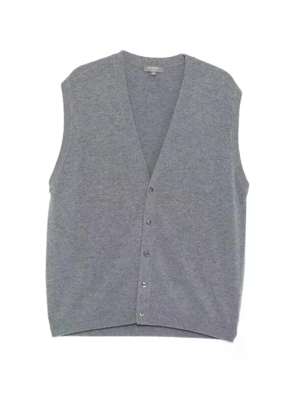 N.peal Cashmere Sleeveless Cardigan