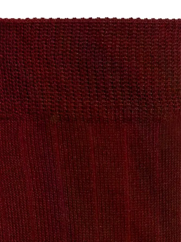 MAISON MARGIELA Tabi Cotton Socks - Red