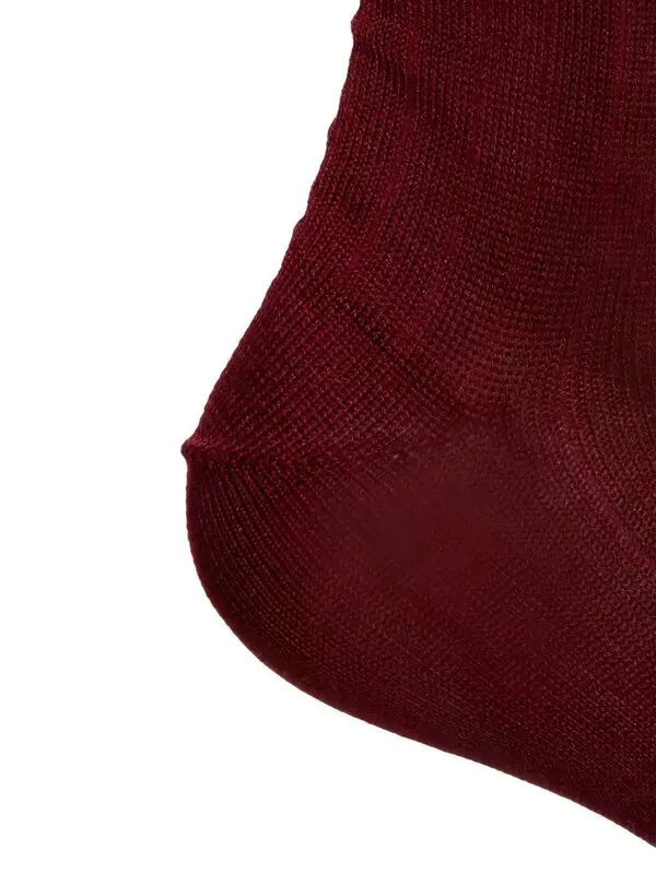 MAISON MARGIELA Tabi Cotton Socks - Red