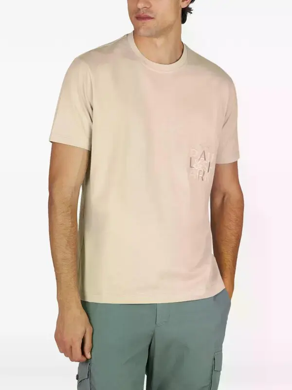 Paul & Shark Embroidered T-shirt - Neutrals