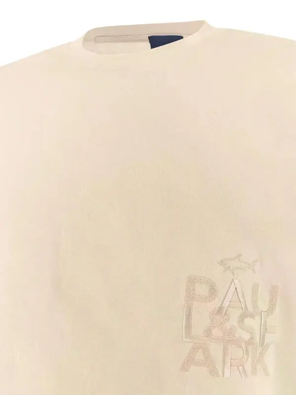 Paul & Shark Embroidered T-shirt - Neutrals