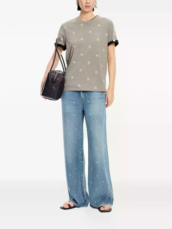 JNBY Polka-dot T-shirt - Neutrals