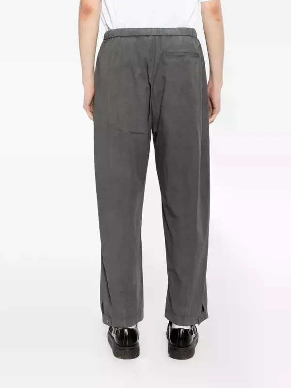 CROQUIS Buttoned-hem Trousers