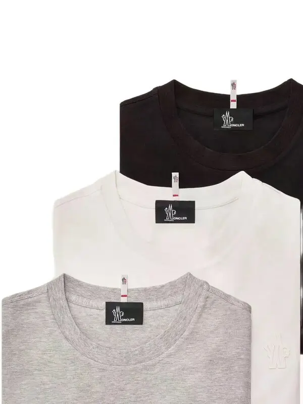 Moncler Logo T-shirt - Neutrals