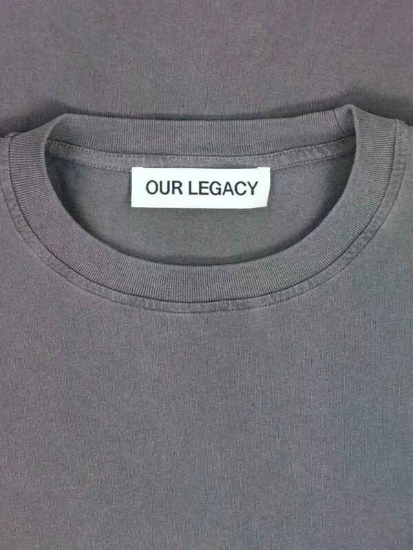 Our Legacy Round-neck T-shirt - Grey