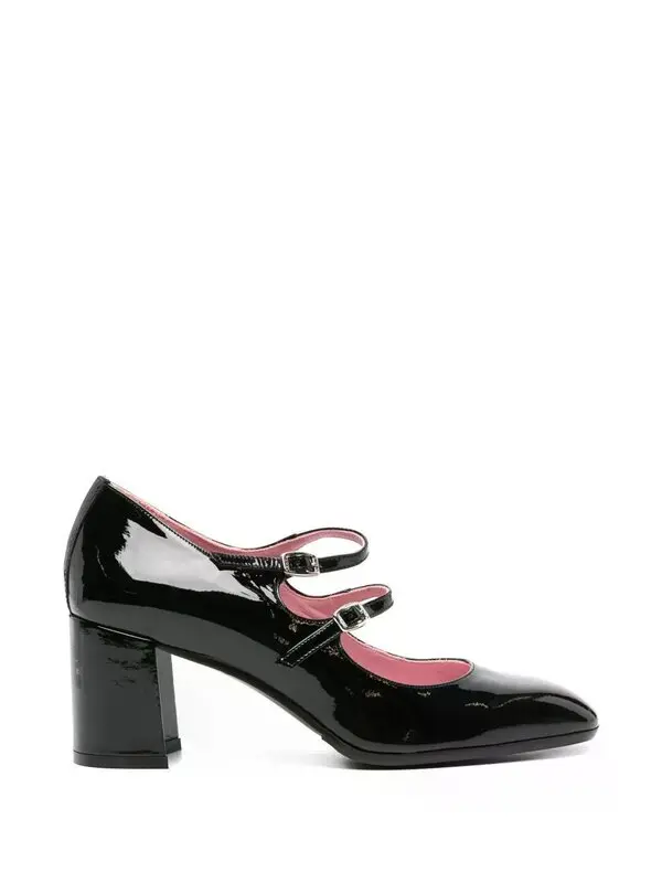 CAREL Alice Buckle-strap Pumps - Black