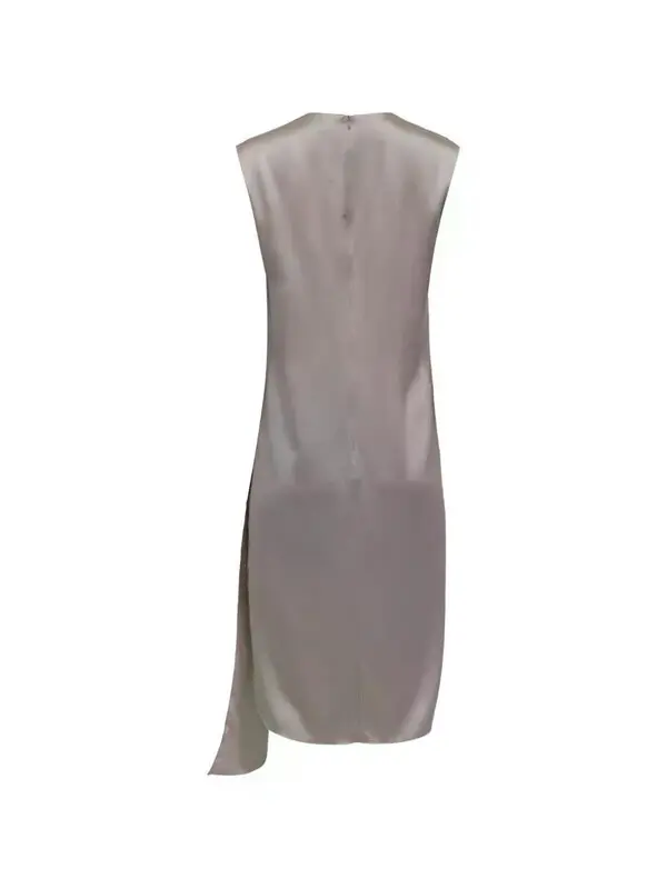 JOSEPH Carrol V-neck Midi Dress - Neutrals