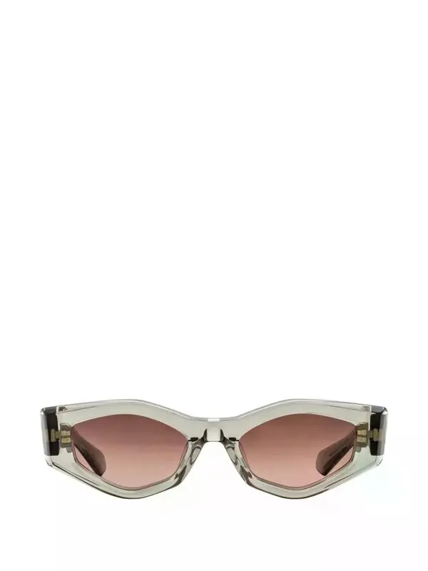 Valentino Garavani V-tre Geometric Sunglasses - Grey