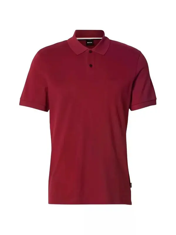 BOSS Pallas Short-sleeve Polo Shirt - Red