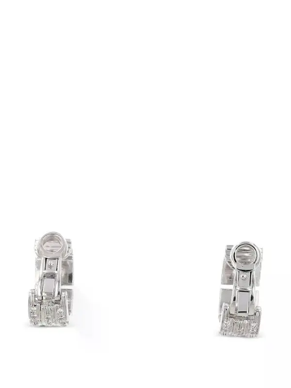 Cartier Diamond Hoop Earrings