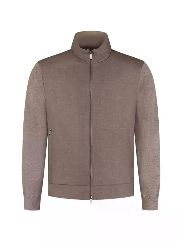 Paul & Shark Zipped Jacket - Brown
