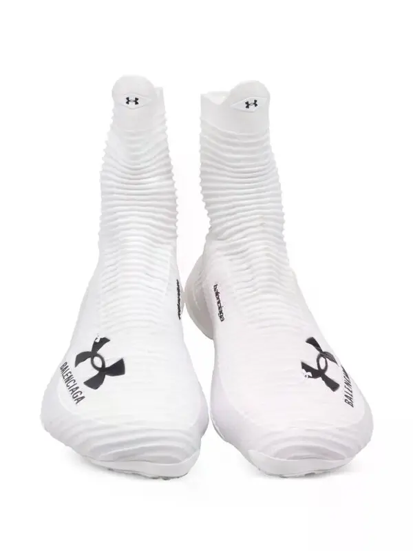 Balenciaga X Under Armour Hyper Sculpted Sneakers - White