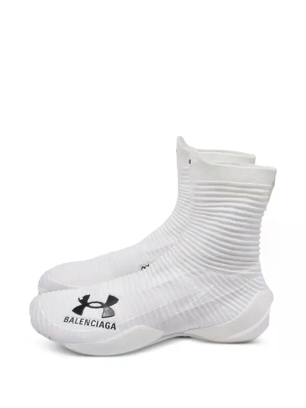 Balenciaga X Under Armour Hyper Sculpted Sneakers - White