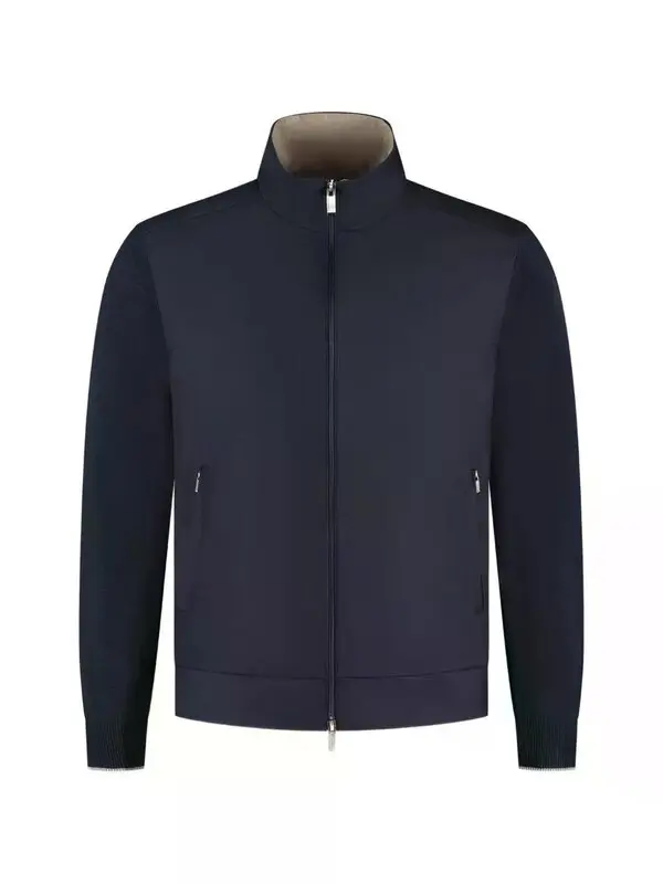 Paul & Shark Zipped Sweater - Blue