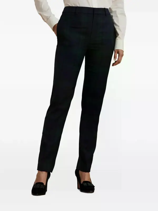 Ralph Lauren Plaid-pattern Trousers