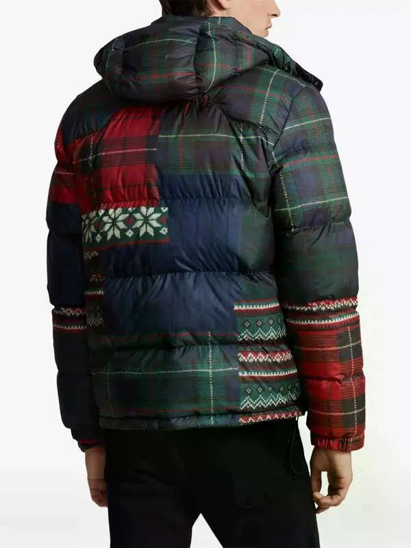 Polo Ralph Lauren The Gorham Patchwork-print Down Jacket