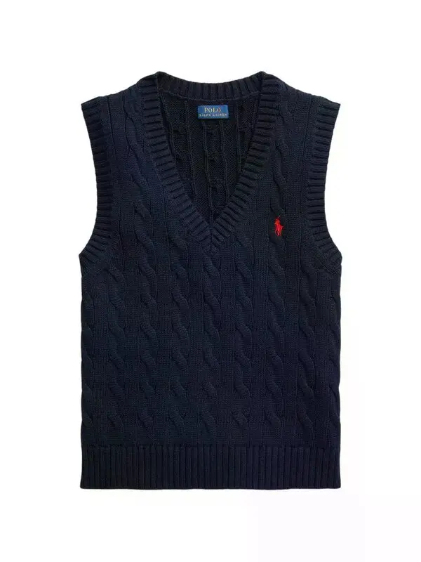 Polo Ralph Lauren Cable-knit V-neck Vest