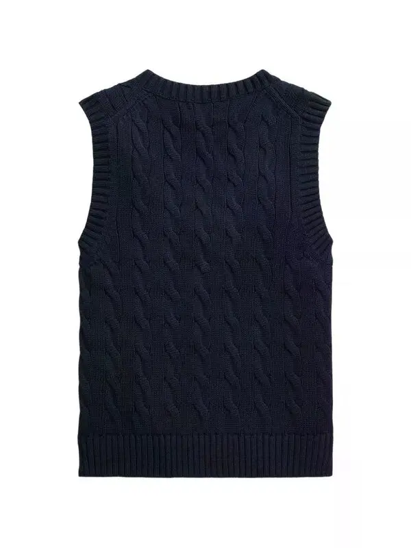 Polo Ralph Lauren Cable-knit V-neck Vest