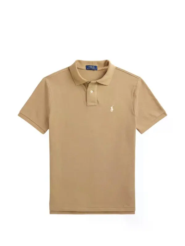 Polo Ralph Lauren Logo Polo Shirt - Brown