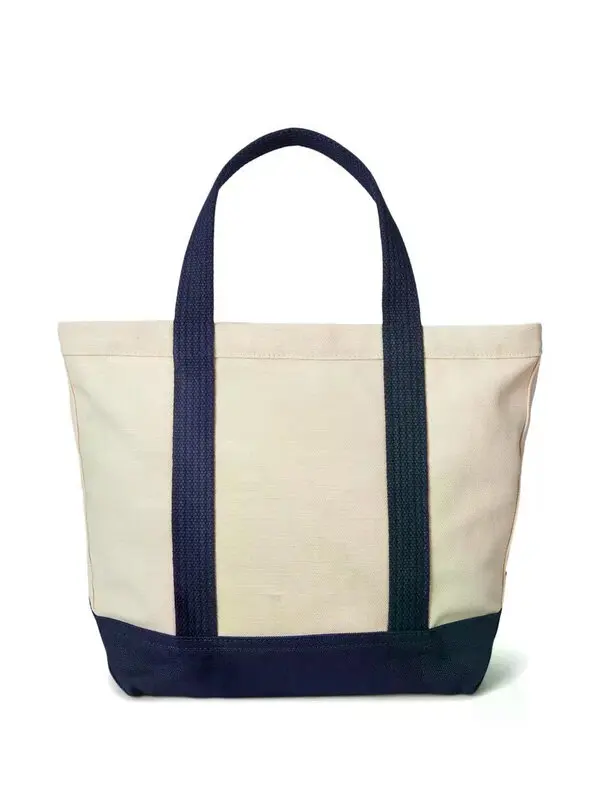 Polo Ralph Lauren Embroidered-pony Tote Bag