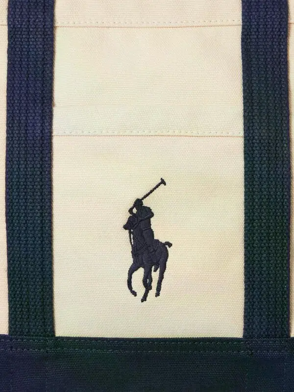 Polo Ralph Lauren Embroidered-pony Tote Bag