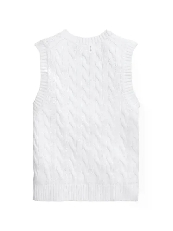 Polo Ralph Lauren Cable-knit V-neck Vest