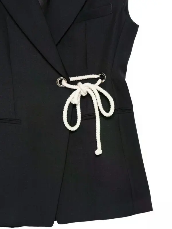 Seafarer Vivi Rope-tie Waistcoat