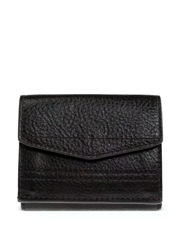 LEMAIRE Gear Flap Wallet - Brown