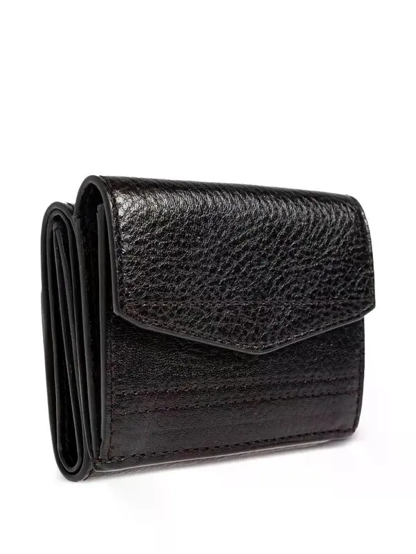 LEMAIRE Gear Trifold Wallet In Leather - Brown