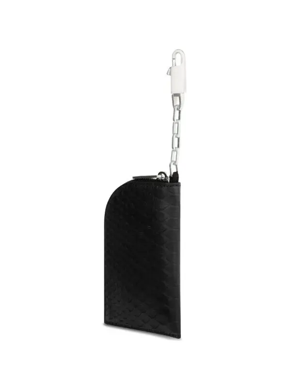 Rick Owens Hook Zipped Wallet