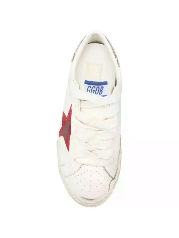 GOLDEN GOOSE Super-star Leather Sneakers - White
