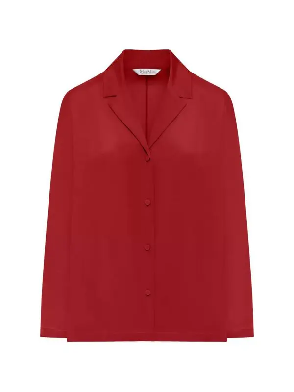 Max Mara Silk Shirt - Red