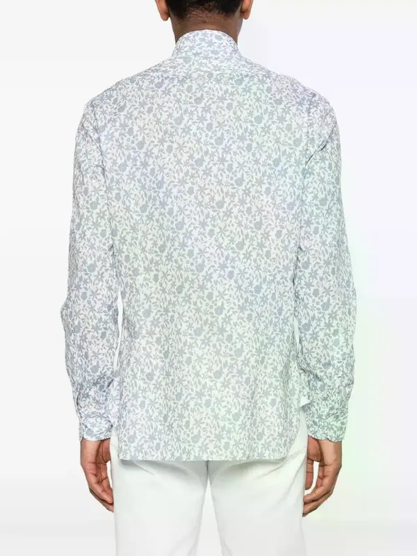 BARBA NAPOLI Dandy Life Floral Shirt