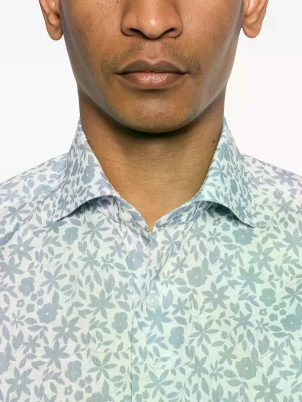 BARBA NAPOLI Dandy Life Floral Shirt