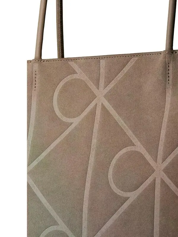Calvin Klein Embossed Tote Bag - Neutrals