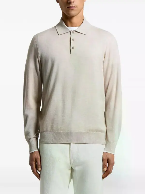 Peserico Short-sleeved Polo - Neutrals