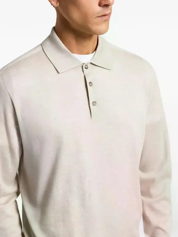 Peserico Short-sleeved Polo - Neutrals