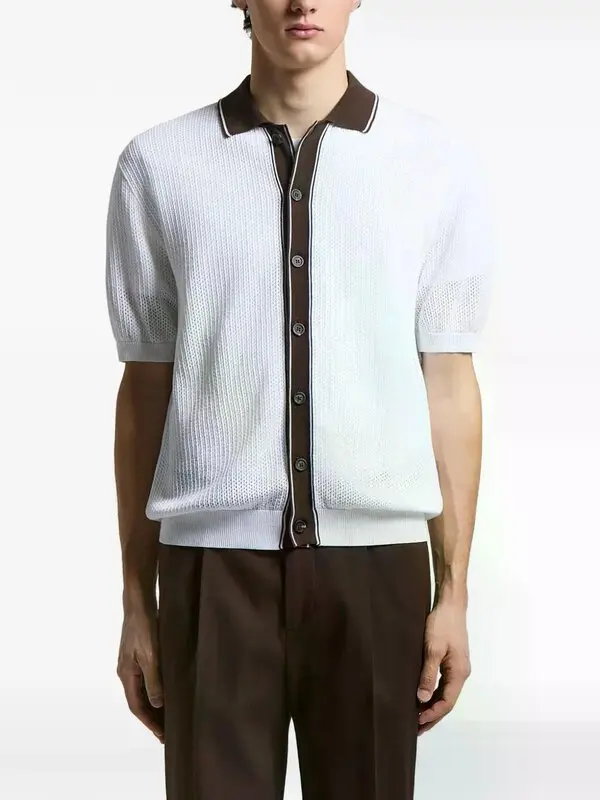 Peserico Button-up Polo