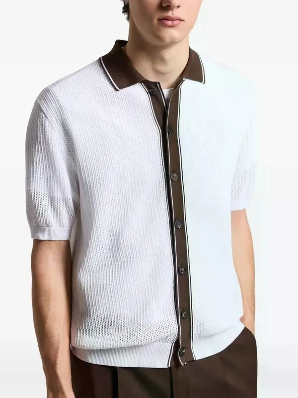 Peserico Button-up Polo