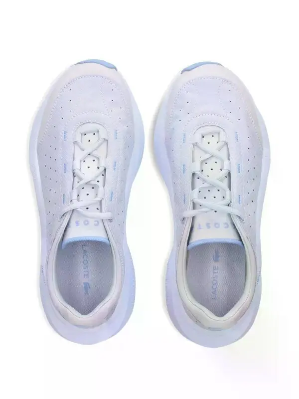 Lacoste Neo Run Perforated Logo-detail Sneakers - Neutrals