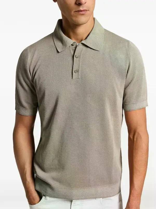 Peserico Knit Polo - Neutrals