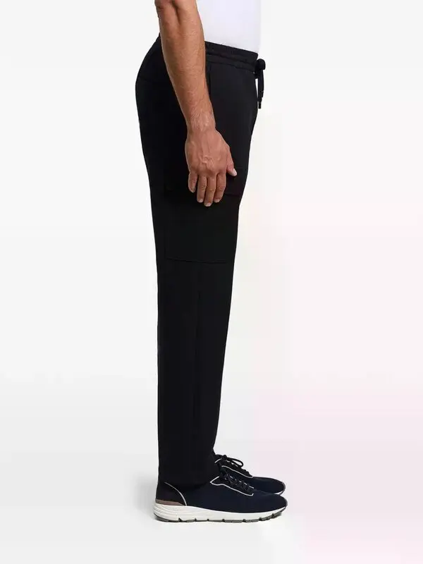 Peserico Drawstring-waist Track Pants - Blue