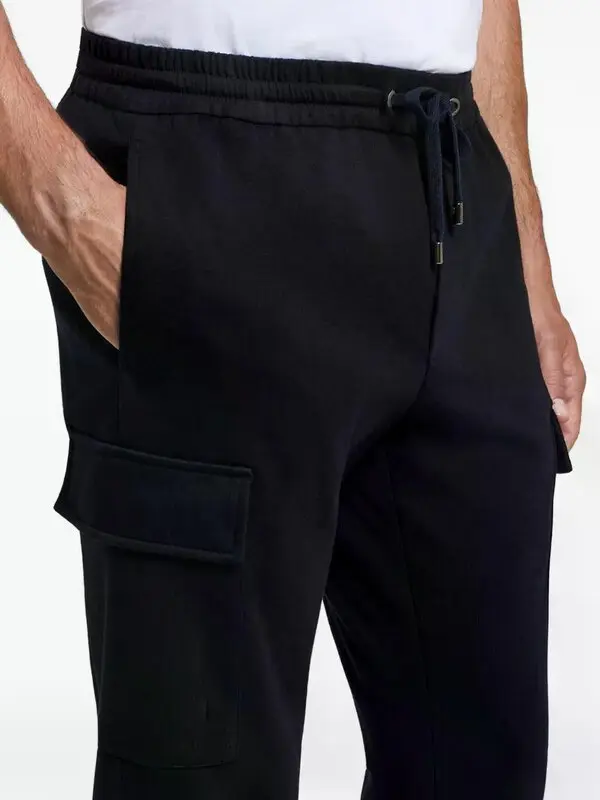 Peserico Drawstring-waist Track Pants - Blue