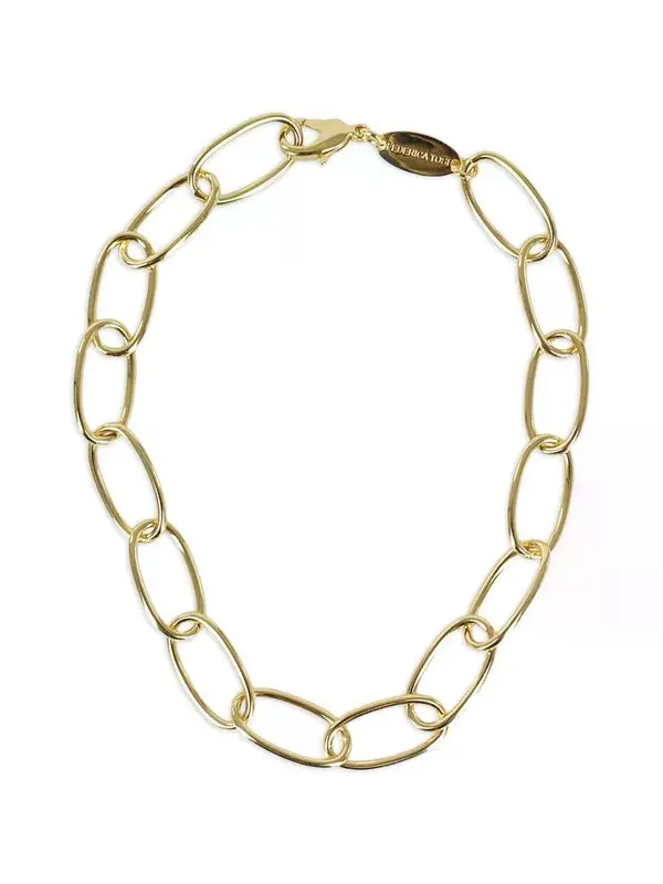 Federica Tosi Bolt Chain Necklace - Gold