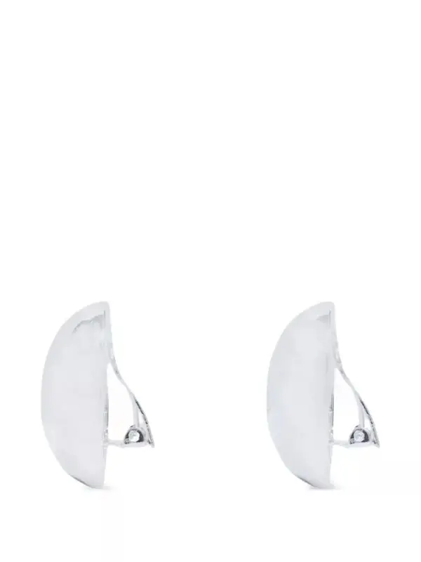 Federica Tosi Isa Domed Earrings - Silver